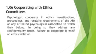 Standard for Resolving ethical issues | PPTX