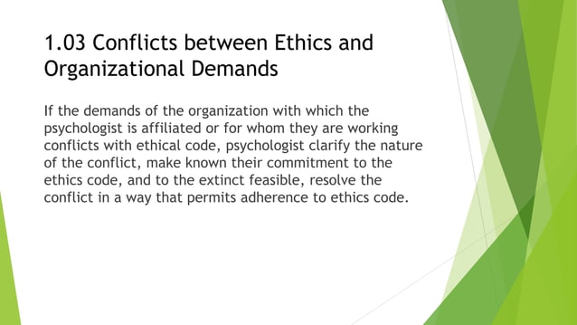 Standard for Resolving ethical issues | PPTX | Educational Assessment ...