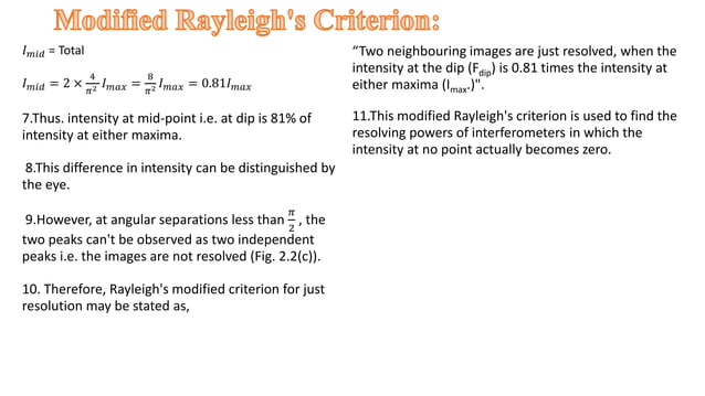 Resolving Power.pptx | Physics | Science
