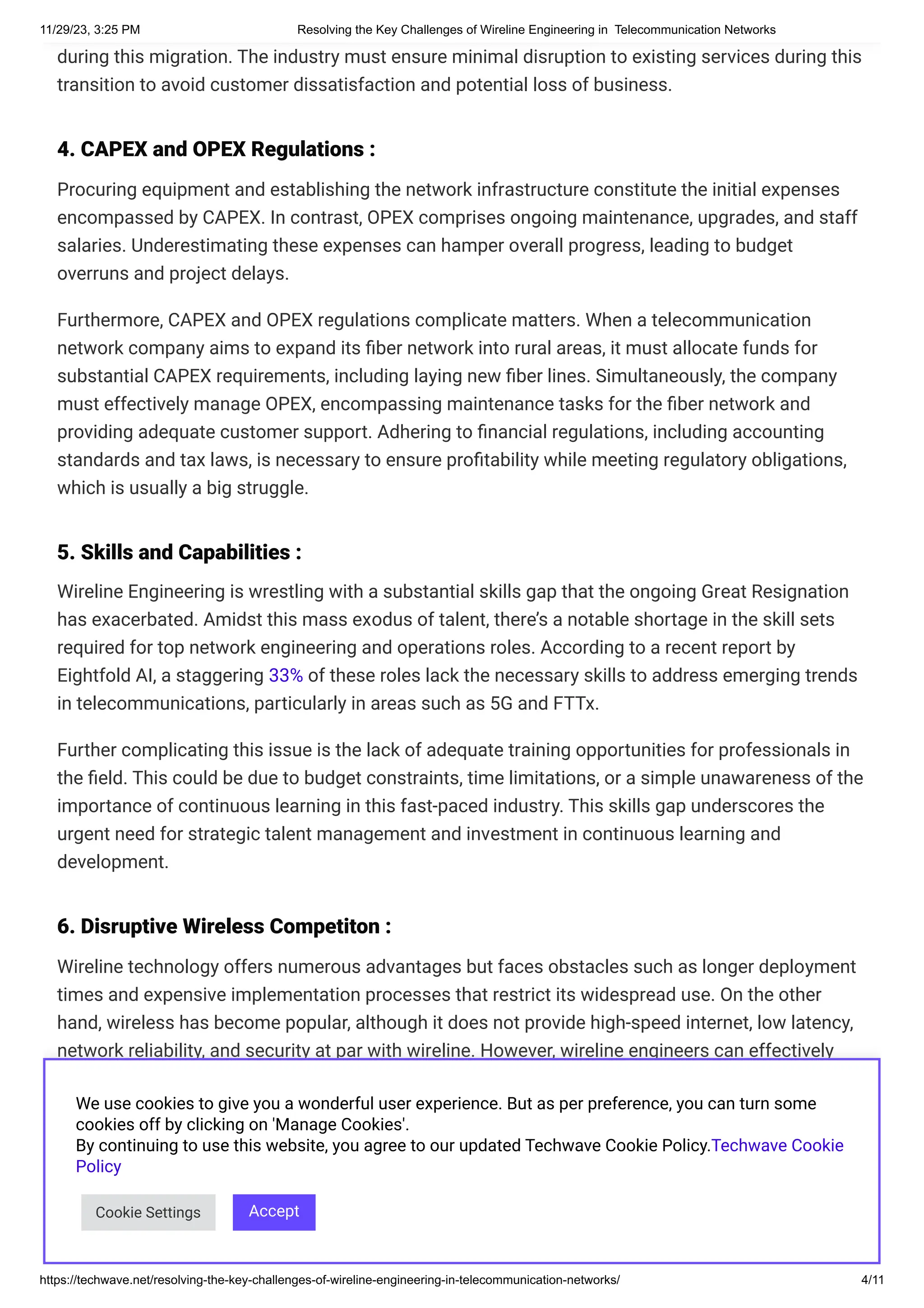 Resolving the Key Challenges of Wireline Engineering in Telecommunication Networks.pdf