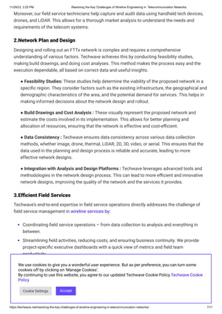 Resolving the Key Challenges of Wireline Engineering in ...