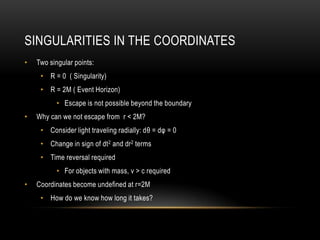 Resolving the schwarzchild singularity | PPT