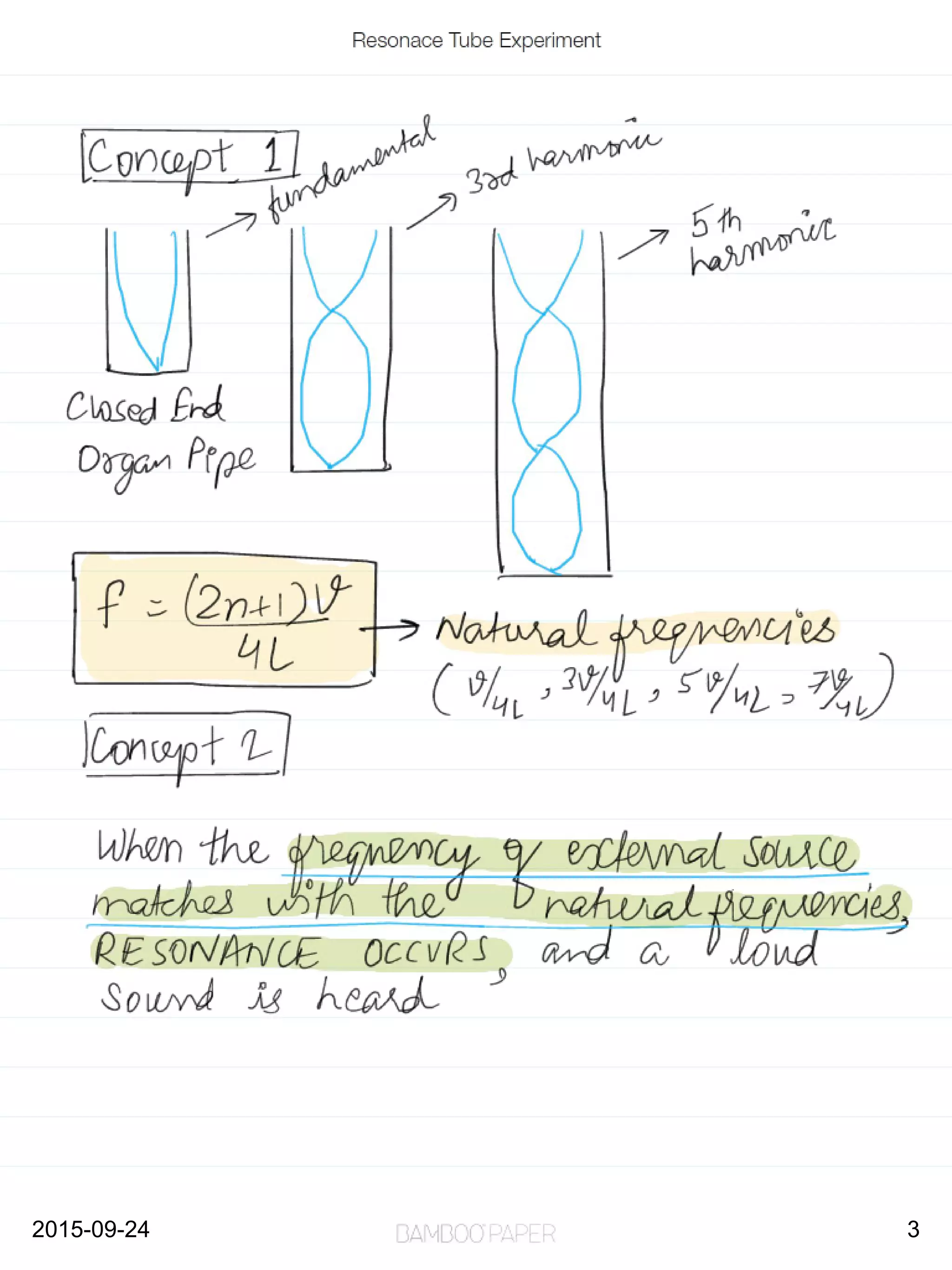Resonance Column Experiment to find the speed of sound | PDF