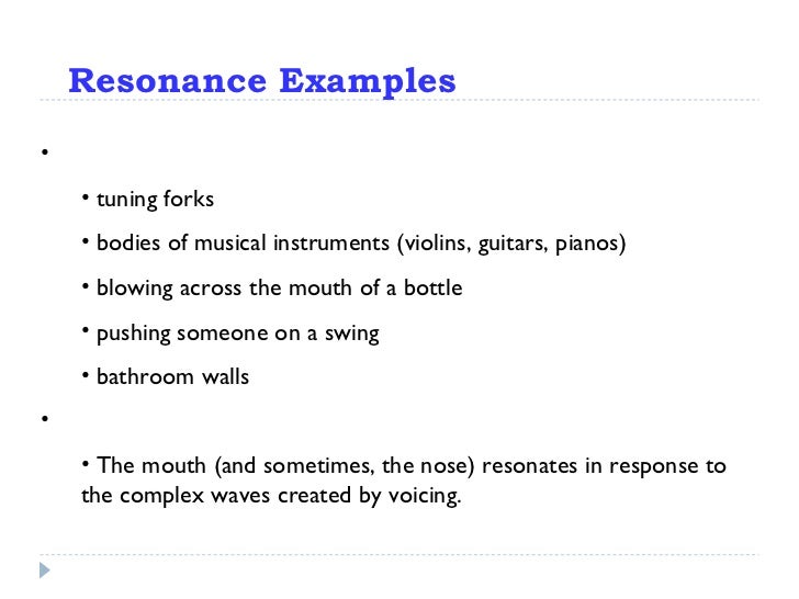 Resonance Meaning