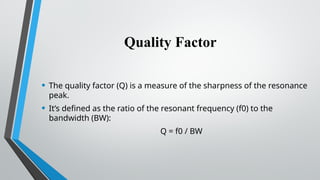 RESONANCE in electrical engineering students | PPT