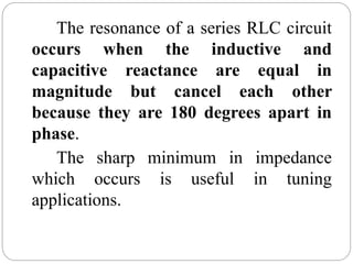 resonanceinelectricalcircuitsseriesresonance-220309094034 (1).pdf | Science