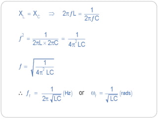 resonanceinelectricalcircuitsseriesresonance-220309094034 (1).pdf | Science