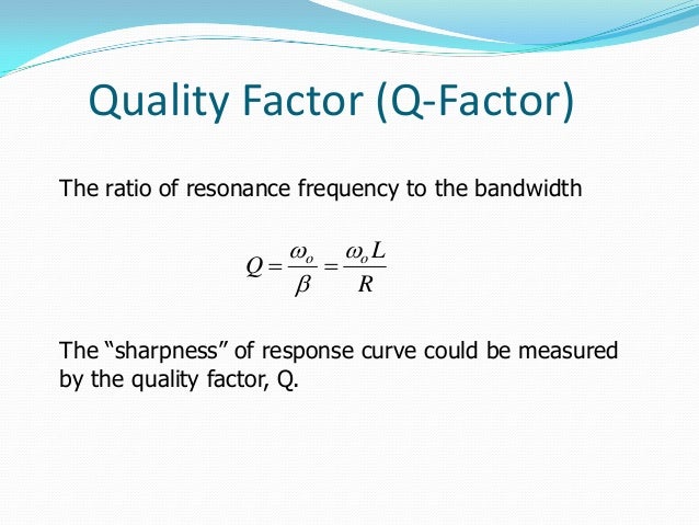 Resonance in series and parallel circuits