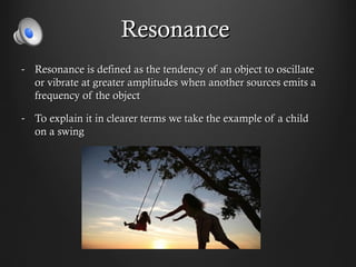 Resonance presentation | PPT
