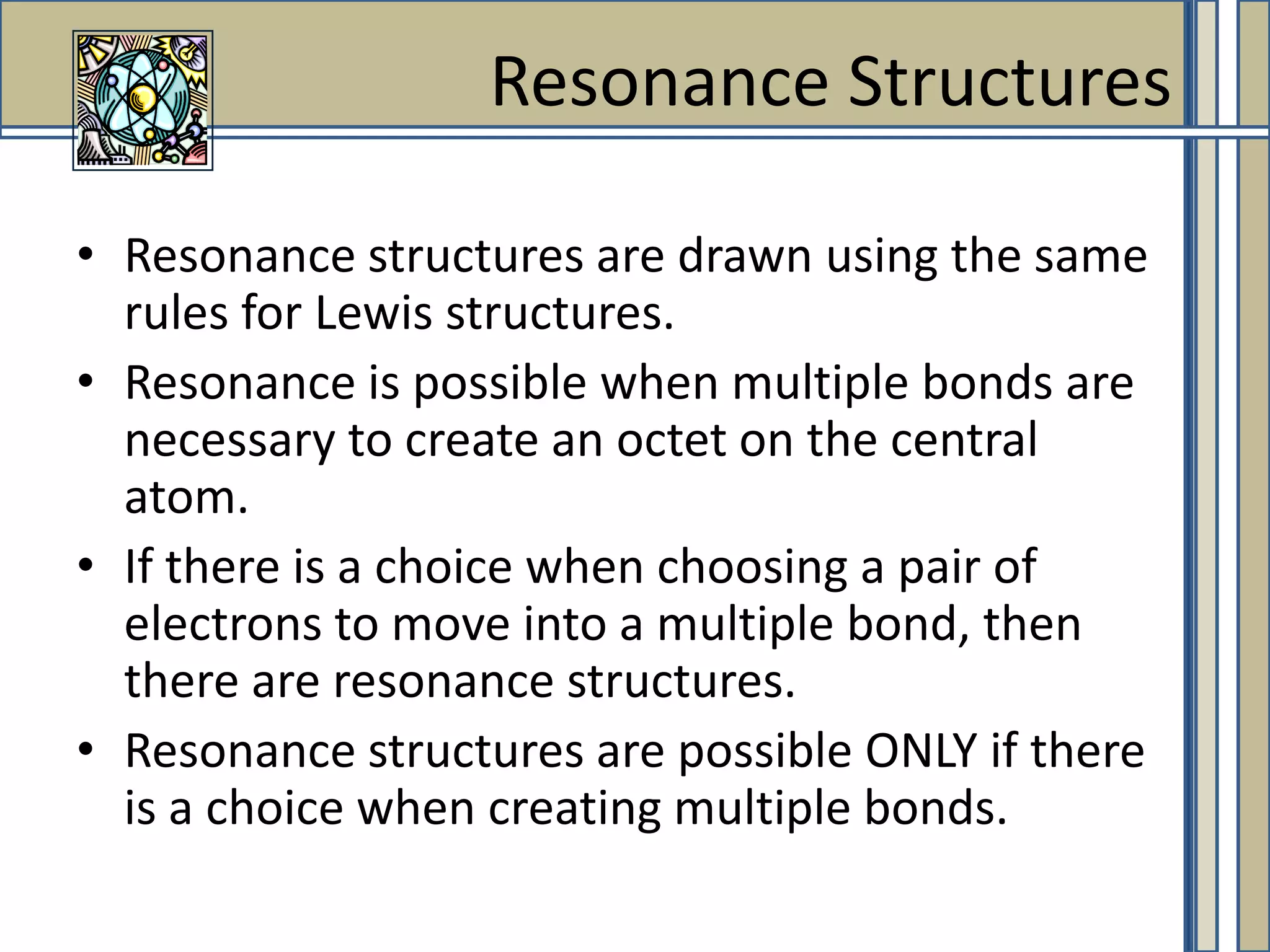Resonance Structures Ac | PPTX | Chemistry | Science