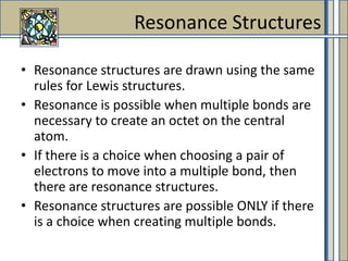 Resonance Structures Ac | PPTX | Chemistry | Science