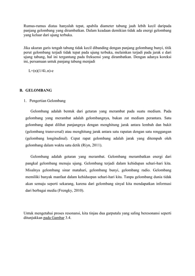 Resonansi Bunyi | DOCX