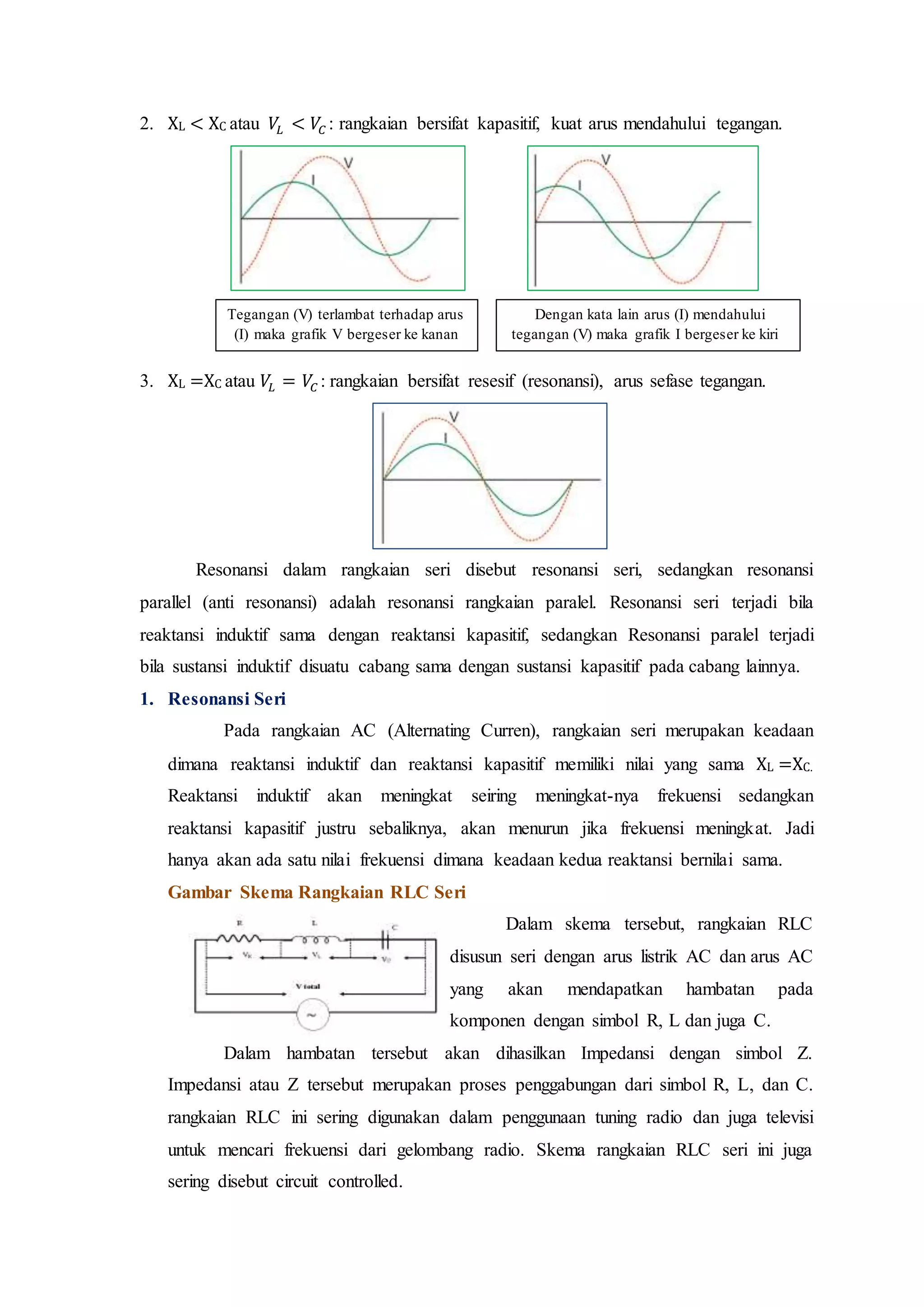 Resonansi listrik (rlc) | DOCX