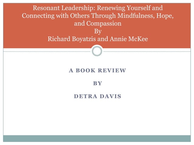 Resonant leadership | PPTX
