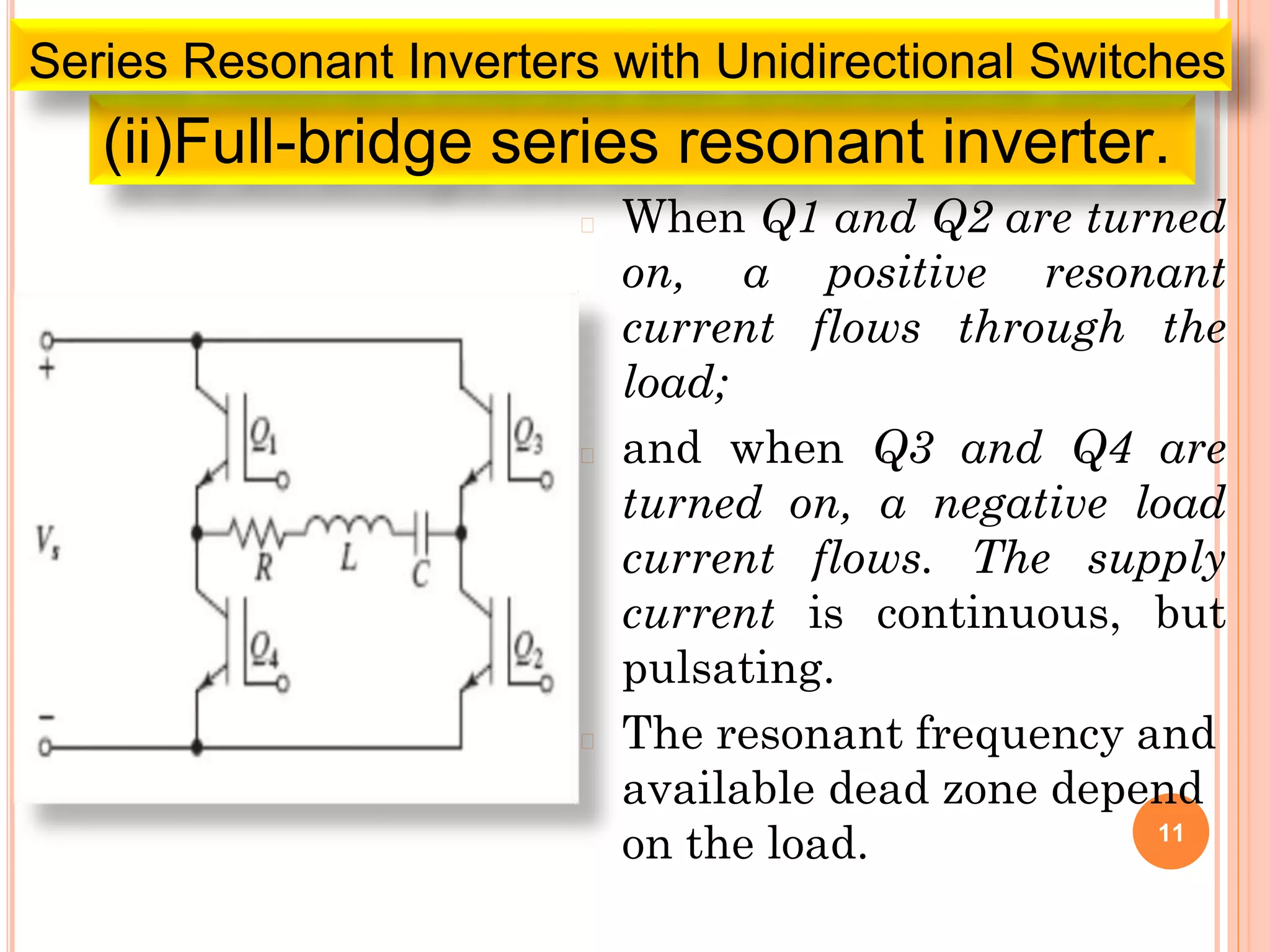 Resonant Inverters | PPTX