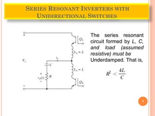 Resonant Inverters | PPTX