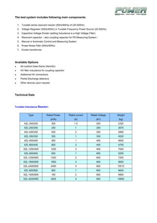 Resonant Test System | PDF