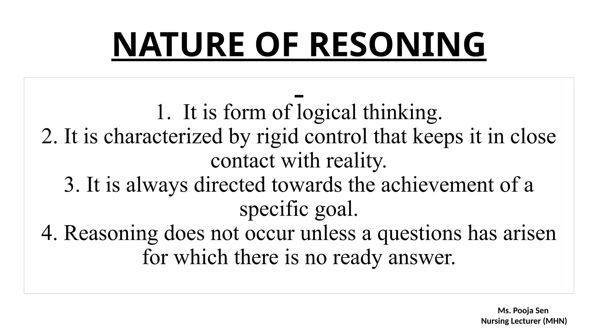 RESONING IN THINKING. pptx | PPTX