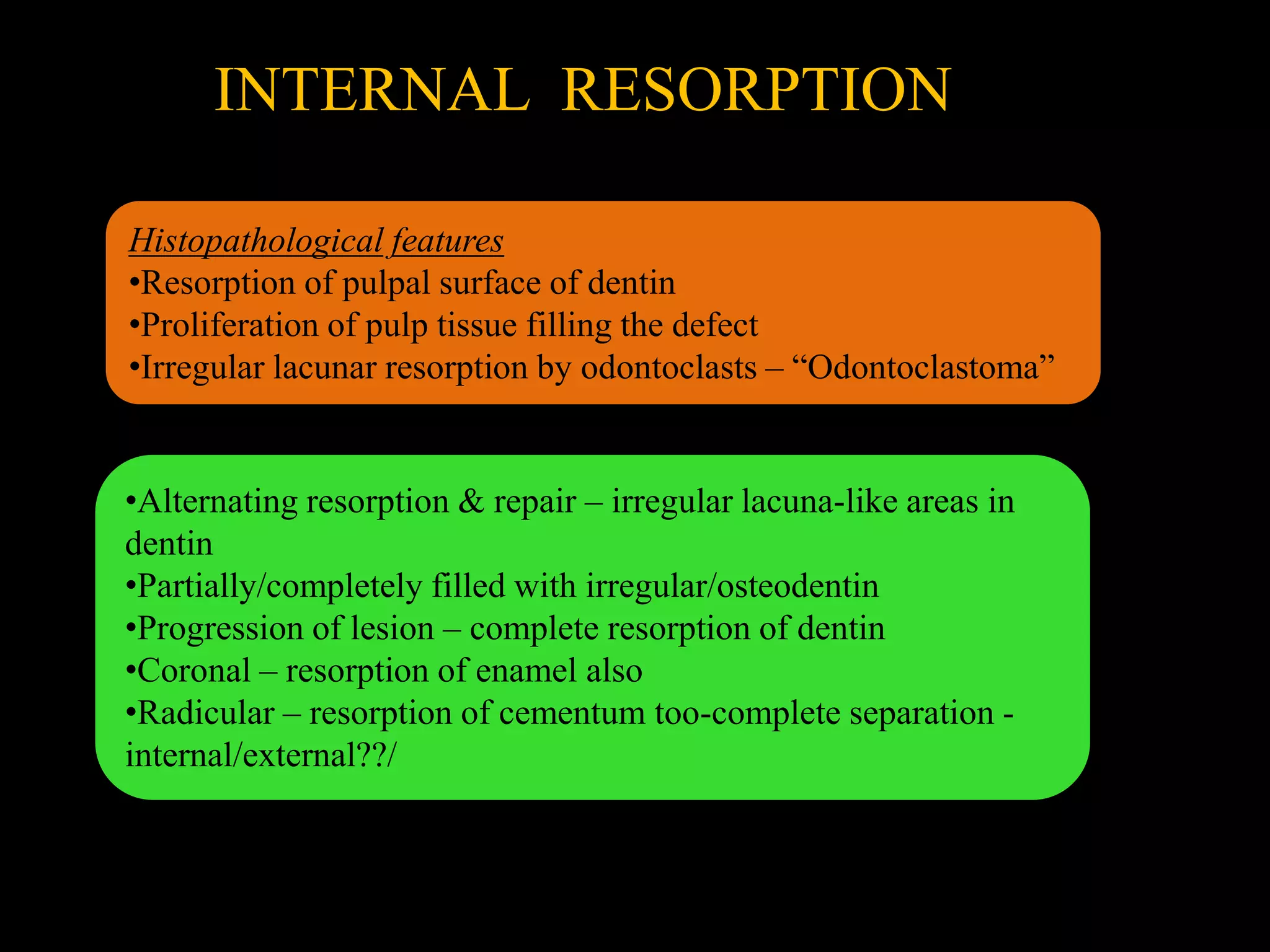 Resorption of teeth | PPTX