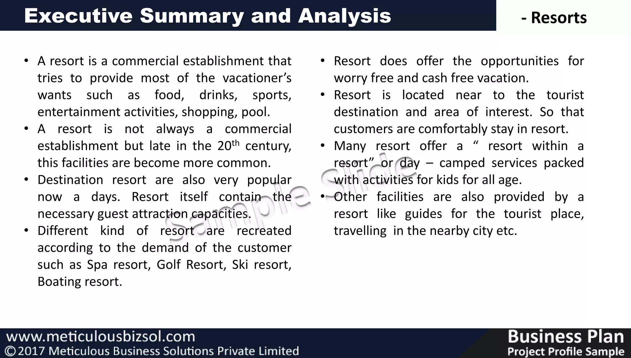 Resort | PPTX