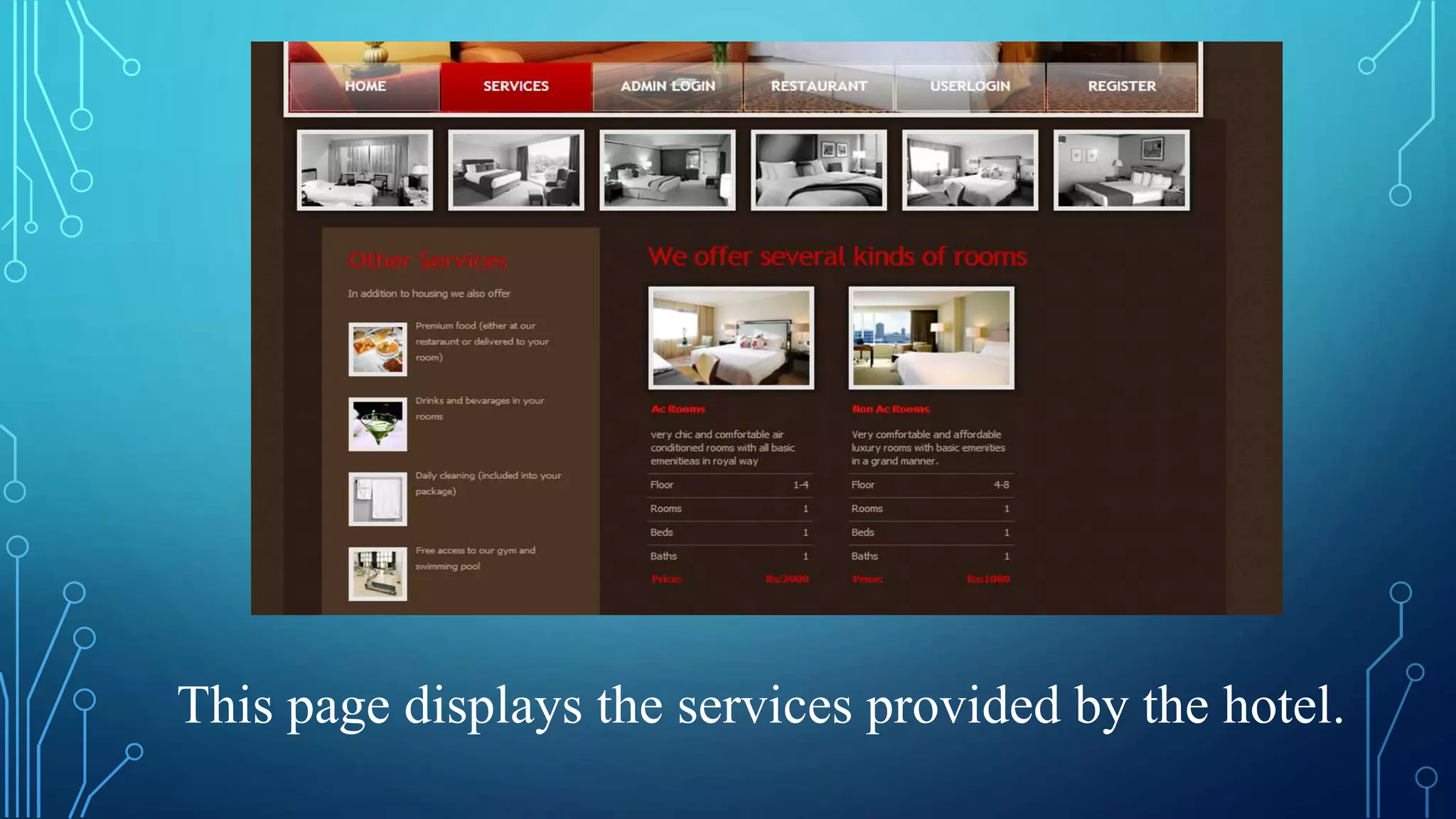 Resort management system | PPTX