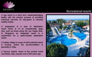 Resorts | PPTX
