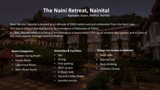Hotels and Resorts Around India | PPTX