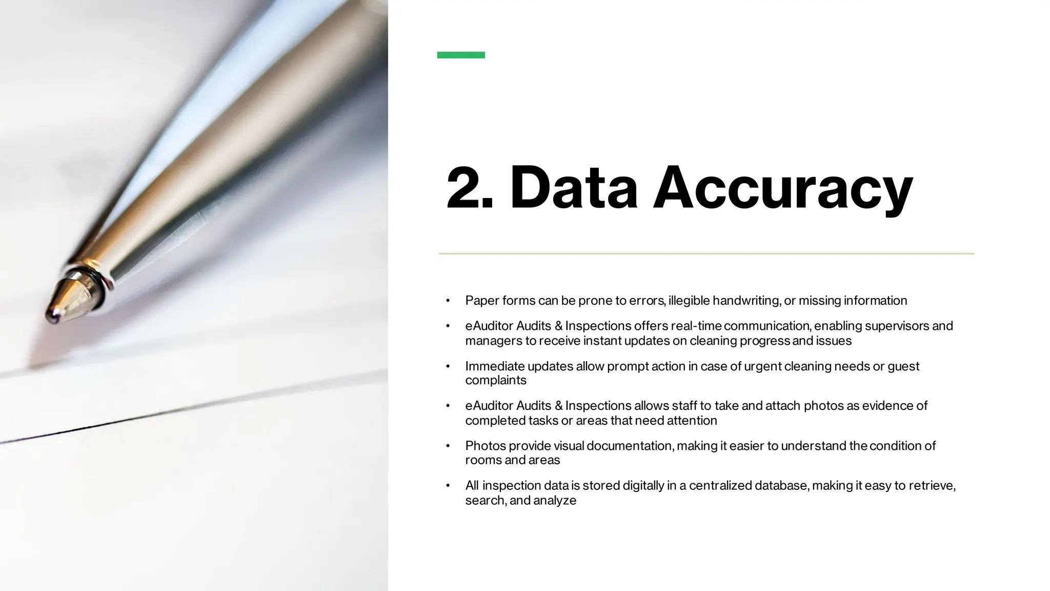 Resorts Housekeeping Inspection eAuditor Audits & Inspections | PPT