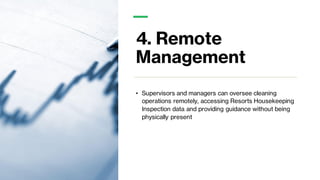 Resorts Housekeeping Inspection eAuditor Audits & Inspections | PPT