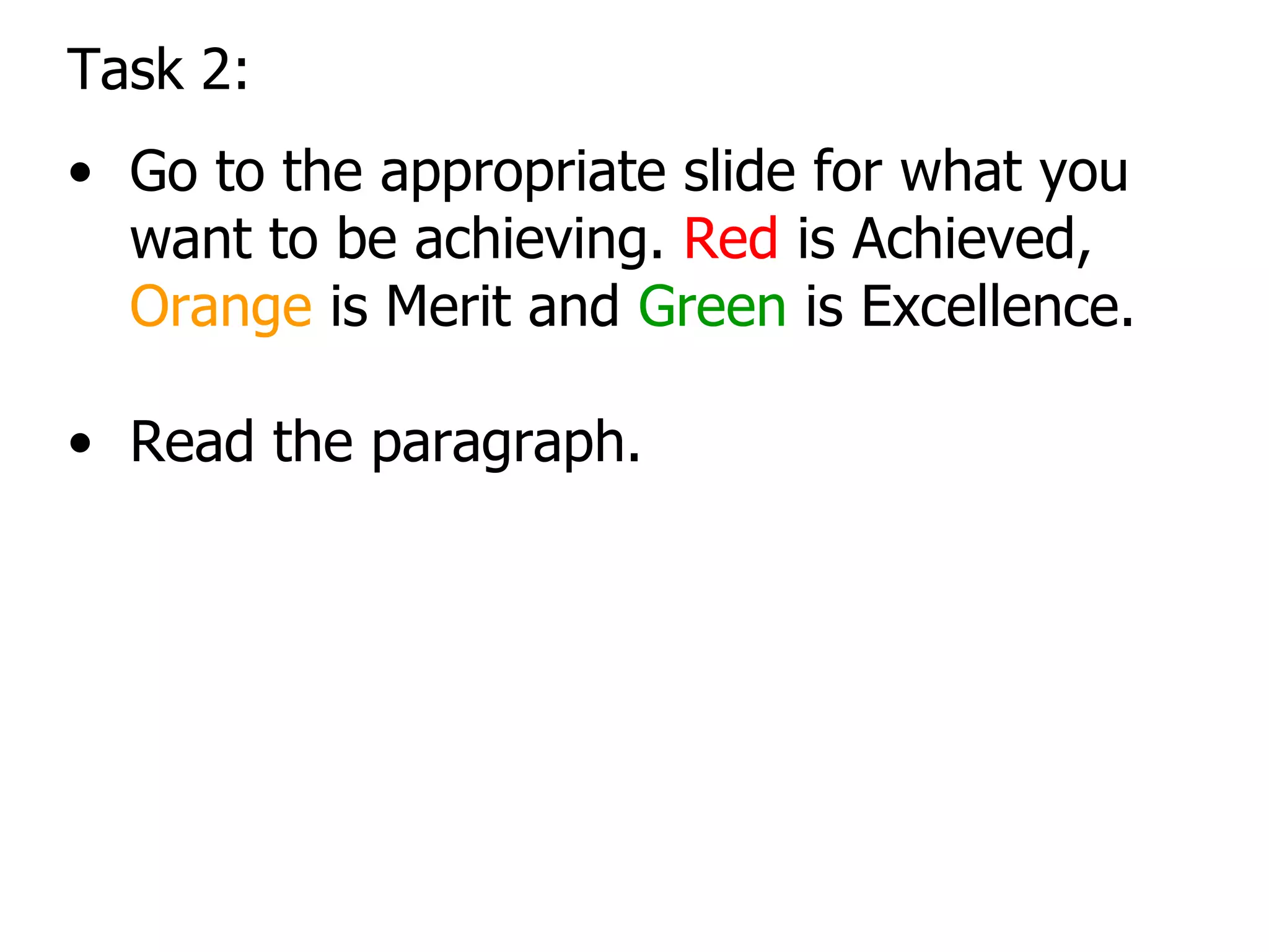 Resource 10 - Significance Writing Paragraphs | PPT