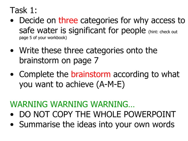 Resource 10 - Significance Writing Paragraphs | PPT