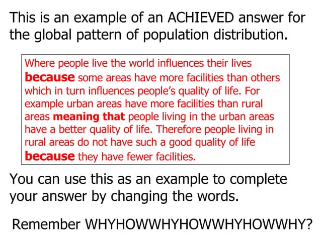 Resource 10 - Significance Writing Paragraphs | PPT