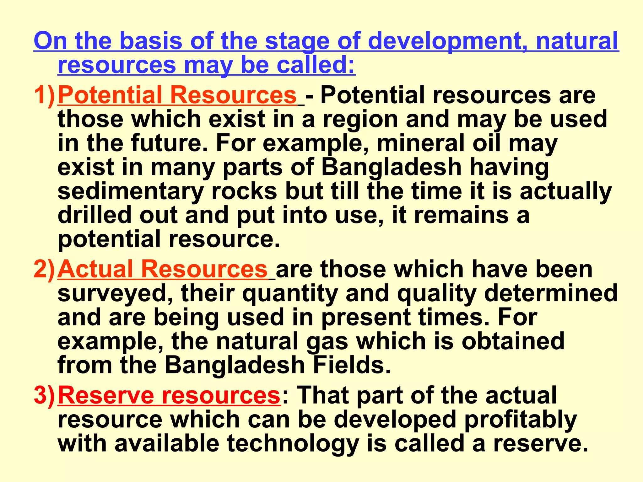 Resource, Geography | PPT