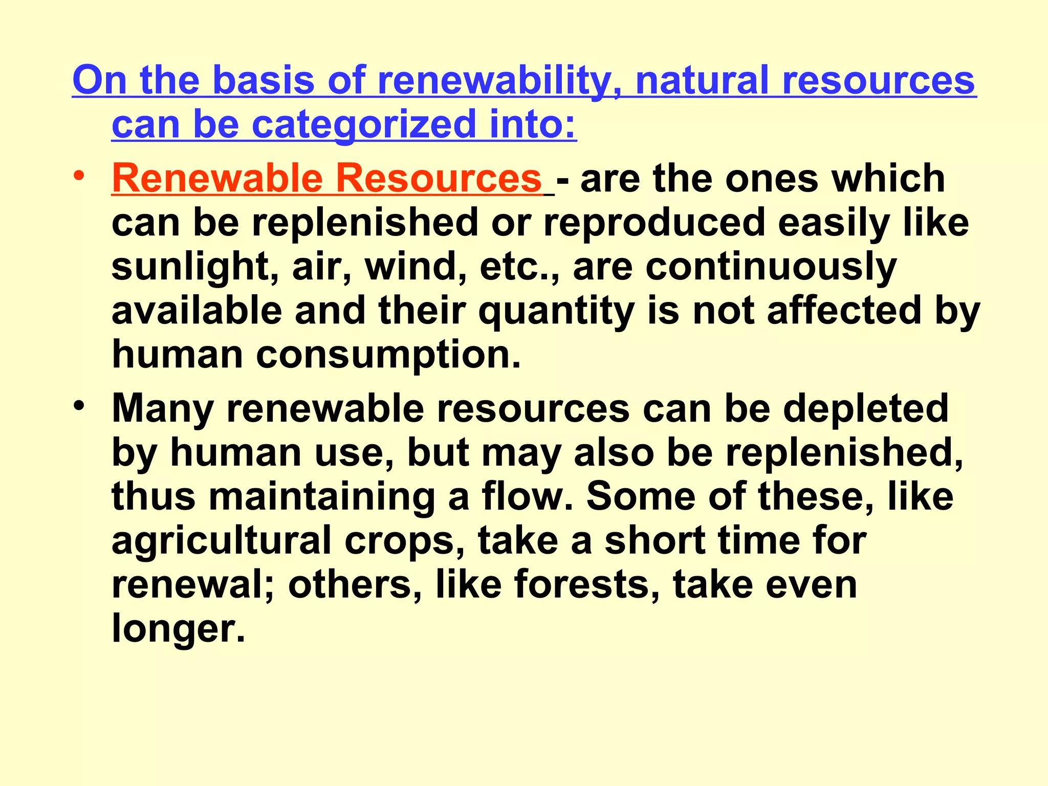 Resource, Geography | PPT