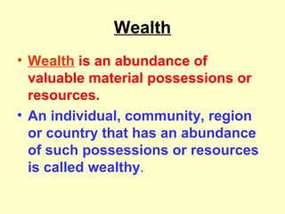 Resource, Geography | PPT