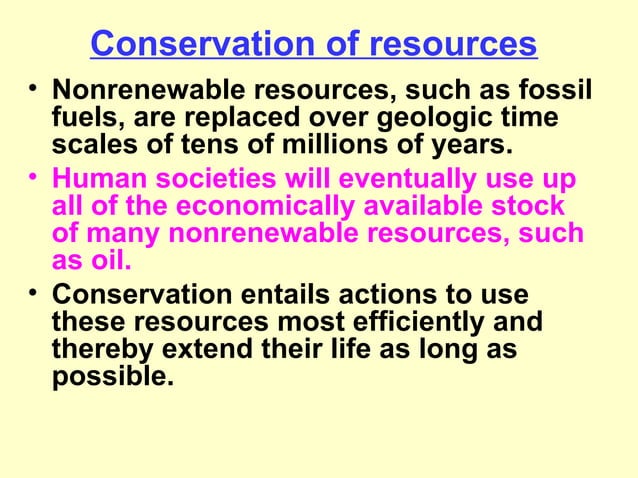 Resource, Geography | PPT | Geology | Science