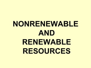 Resource, Geography | PPT