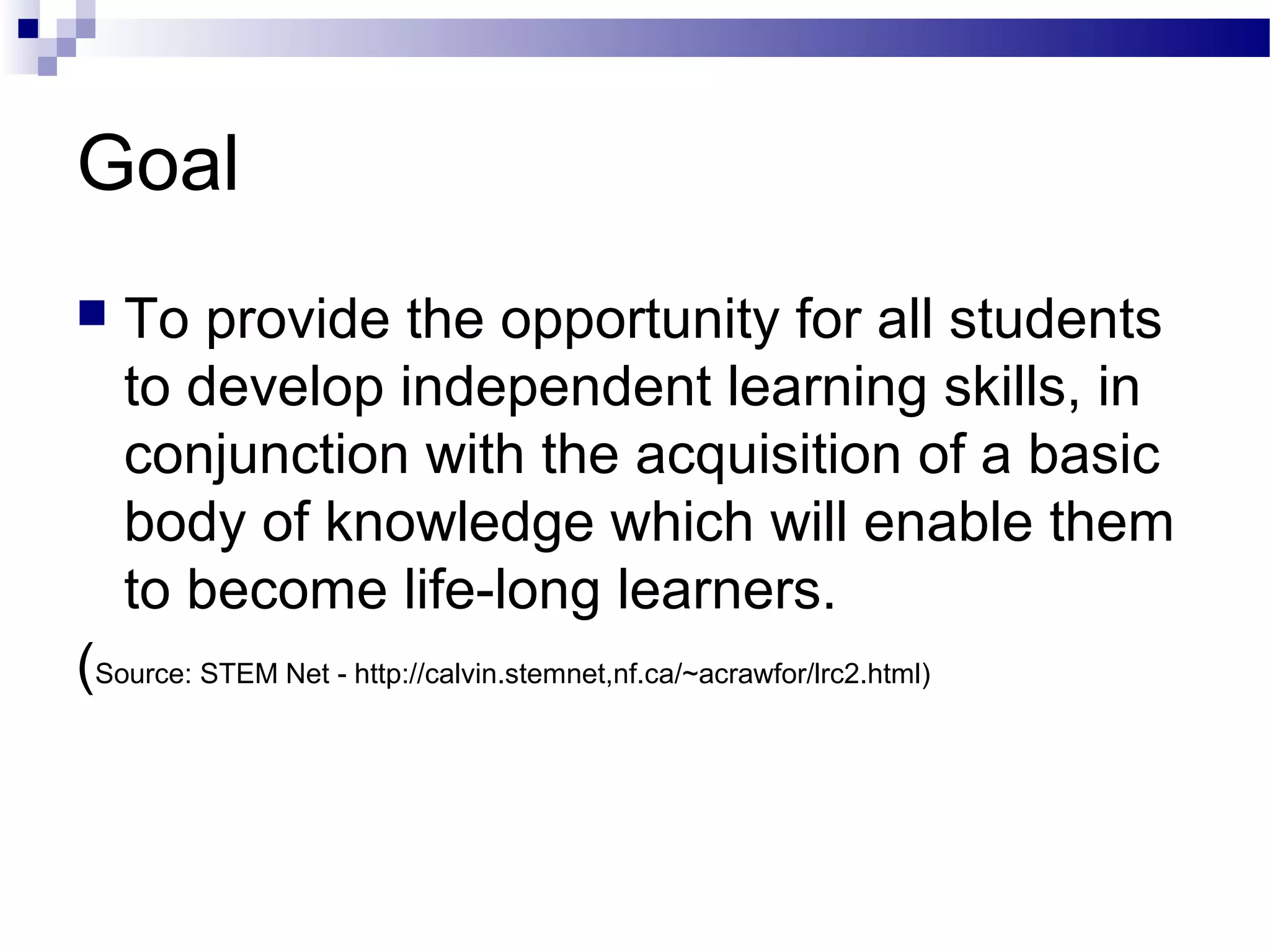 Resource based learning | PPT