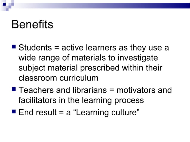 Resource based learning | PPT
