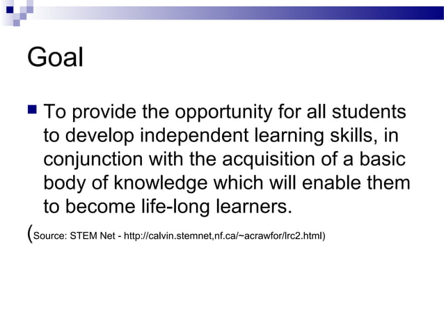 Resource based learning | PPT