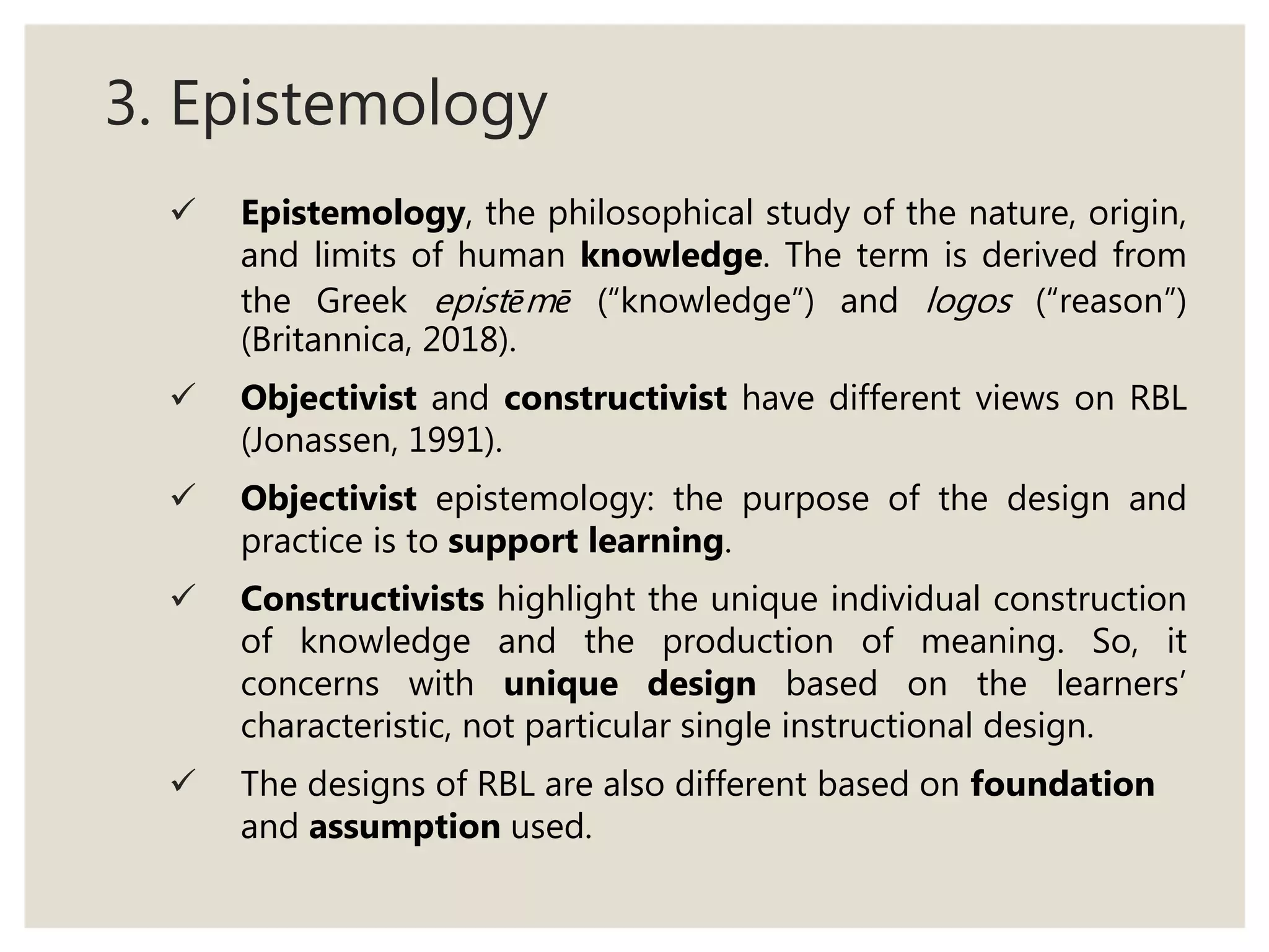 Resource based learning 2 | PPTX | Education