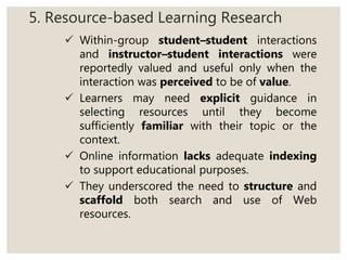 Resource based learning 2 | PPTX | Education