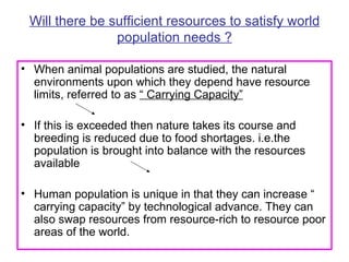 Resource Exploitation And Mangement Lesson1 | PPT
