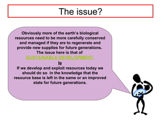 Resource Exploitation And Mangement Lesson1 | PPT