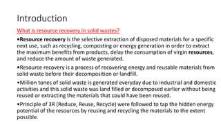 Resource-Recovery.pdf for bachelor im CE | PDF