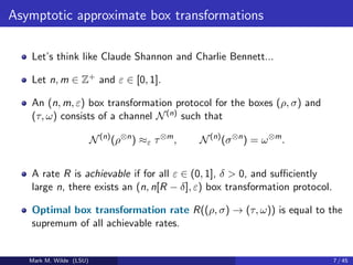 Resource theory of asymmetric distinguishability | PPT