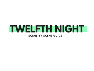Resource 11 twelfth night scene questions | PPT