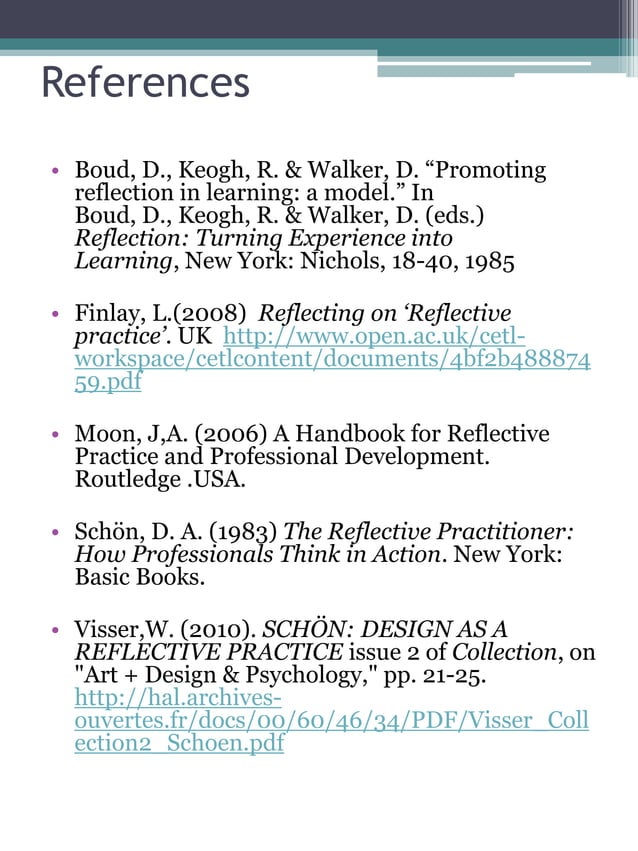 Resource 1 reflective journals | PPTX