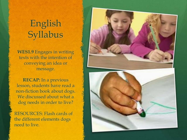 Model/Guided Writing Task | PPTX