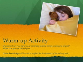 Model/Guided Writing Task | PPTX